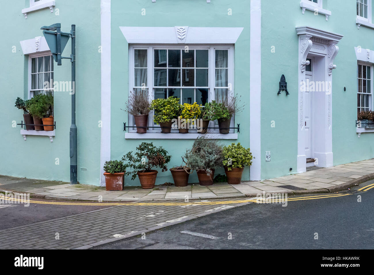 Street in the Kent coastal town of Deal Stock Photo - Alamy