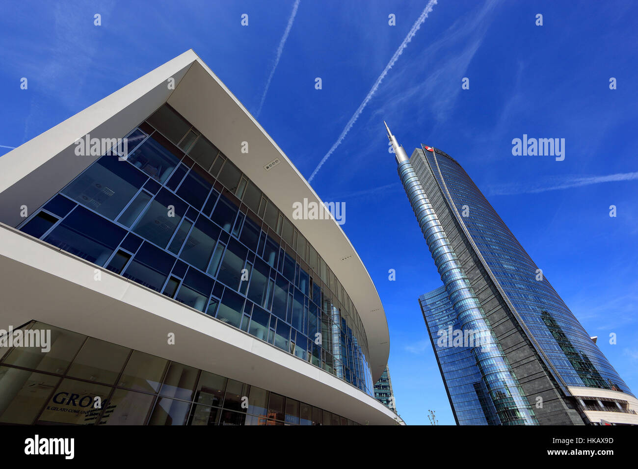 High rise building in the north of milan hi-res stock photography and ...