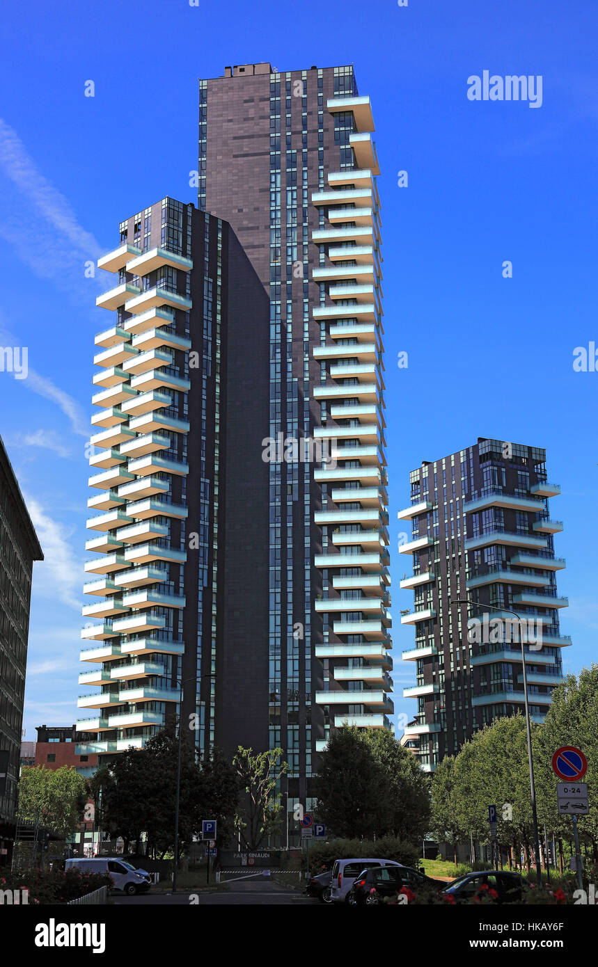 High rise building in the north of milan hi-res stock photography and ...