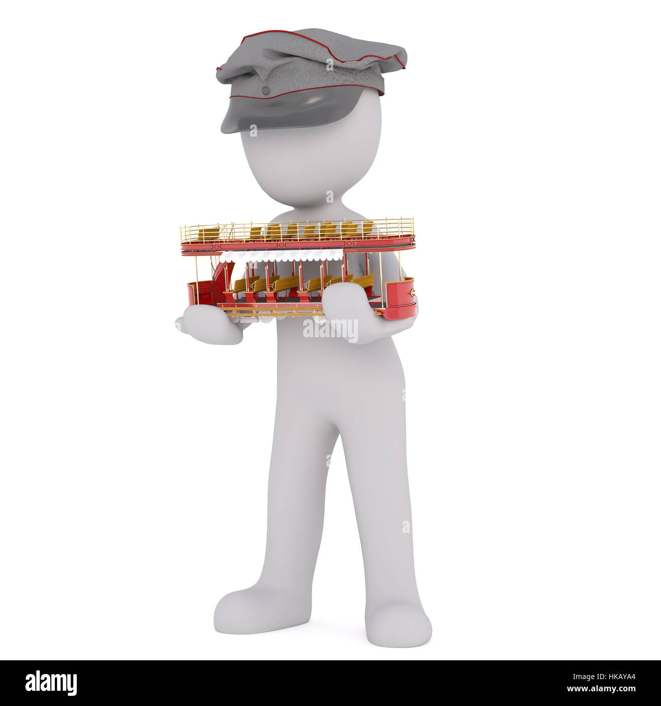 3d figure faceless cartoon character hi-res stock photography and ...