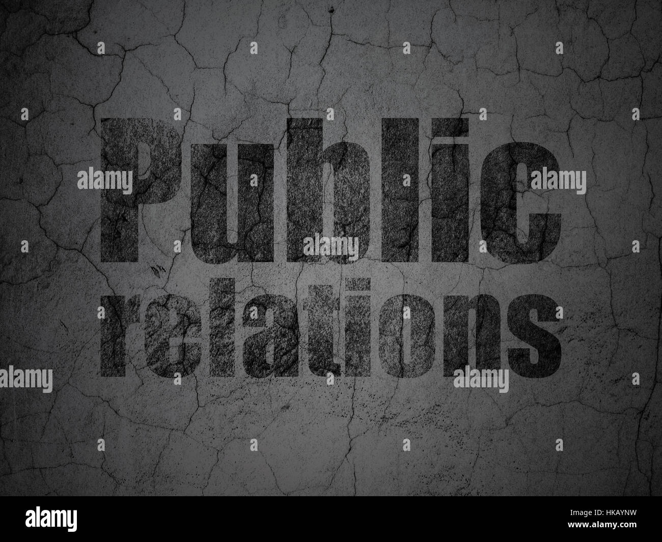 Marketing concept: Public Relations on grunge wall background Stock ...