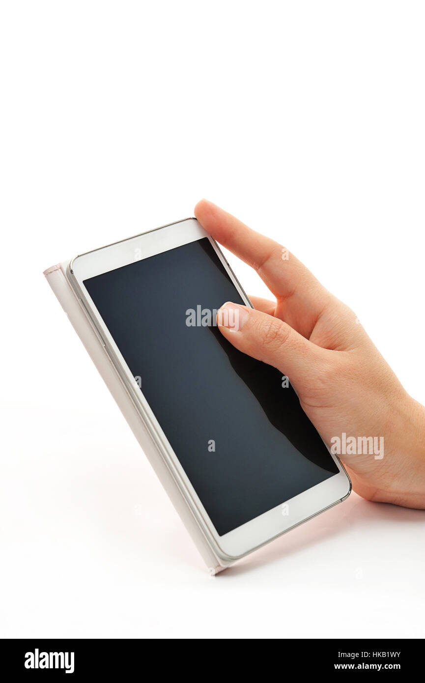 Focus on smartphone display Cut Out Stock Images & Pictures - Alamy