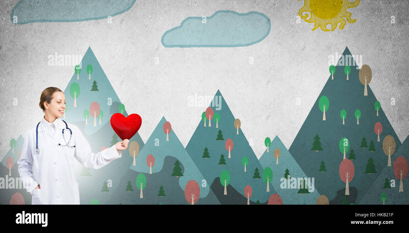 Check your heart health Stock Photo - Alamy