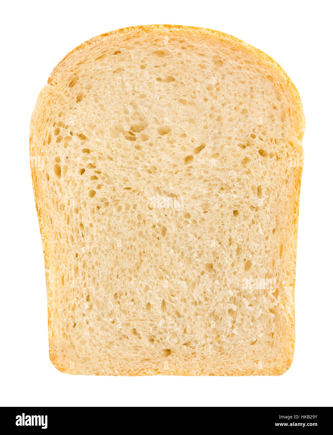 One slice white square bread hi-res stock photography and images - Alamy