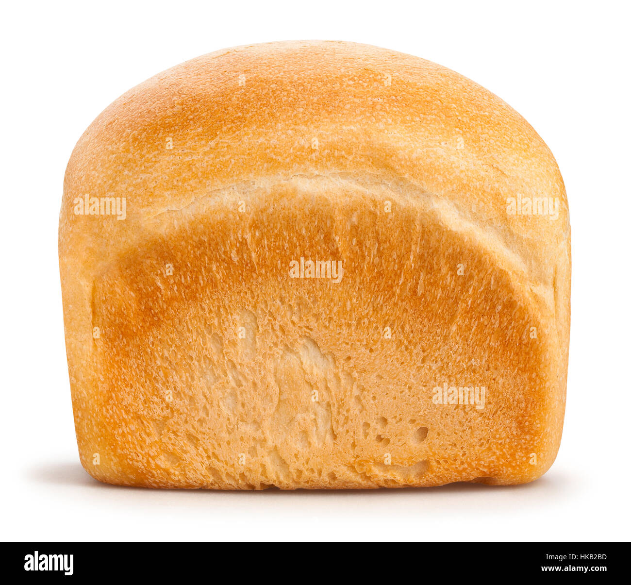 white bread loaf isolated Stock Photo - Alamy