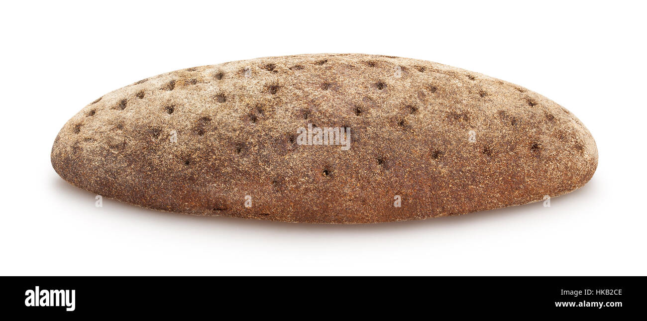 brown bread loaf isolated Stock Photo - Alamy
