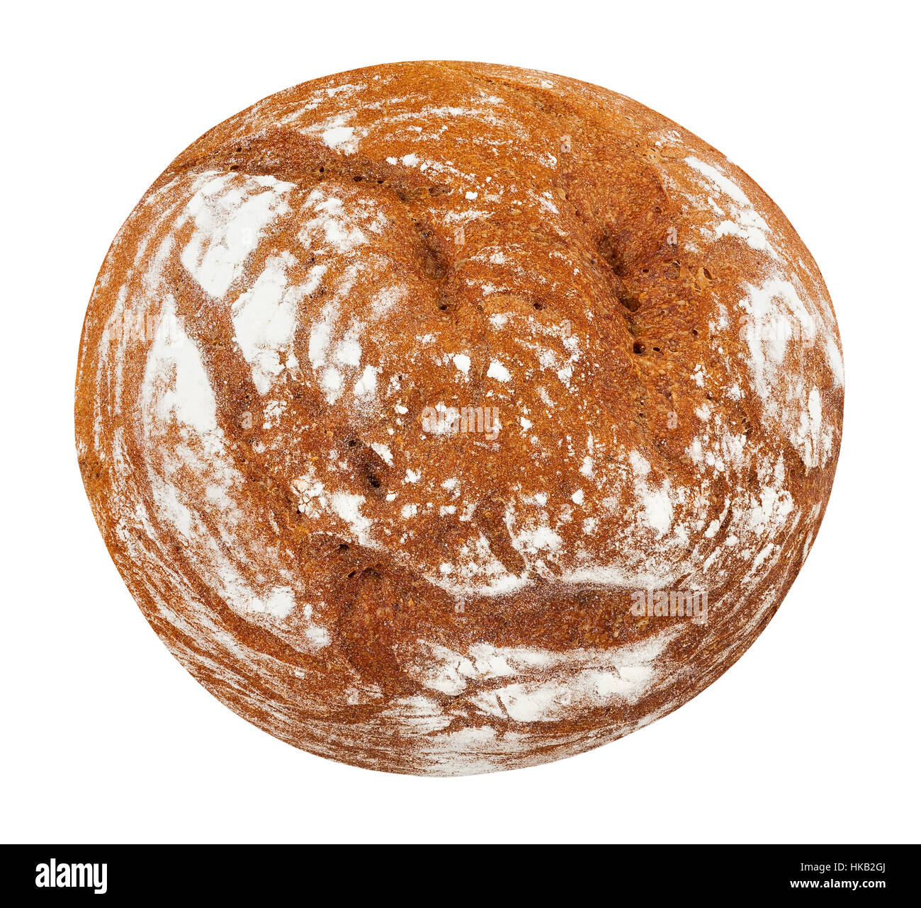 bread isolated top view Stock Photo - Alamy