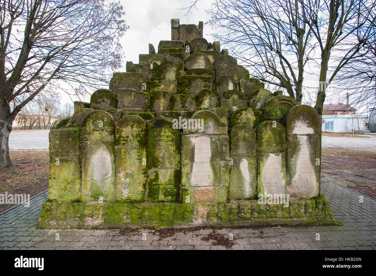 Lapidarium in Maków Mazowiecki, Masovian Voivodeship, Poland Stock ...