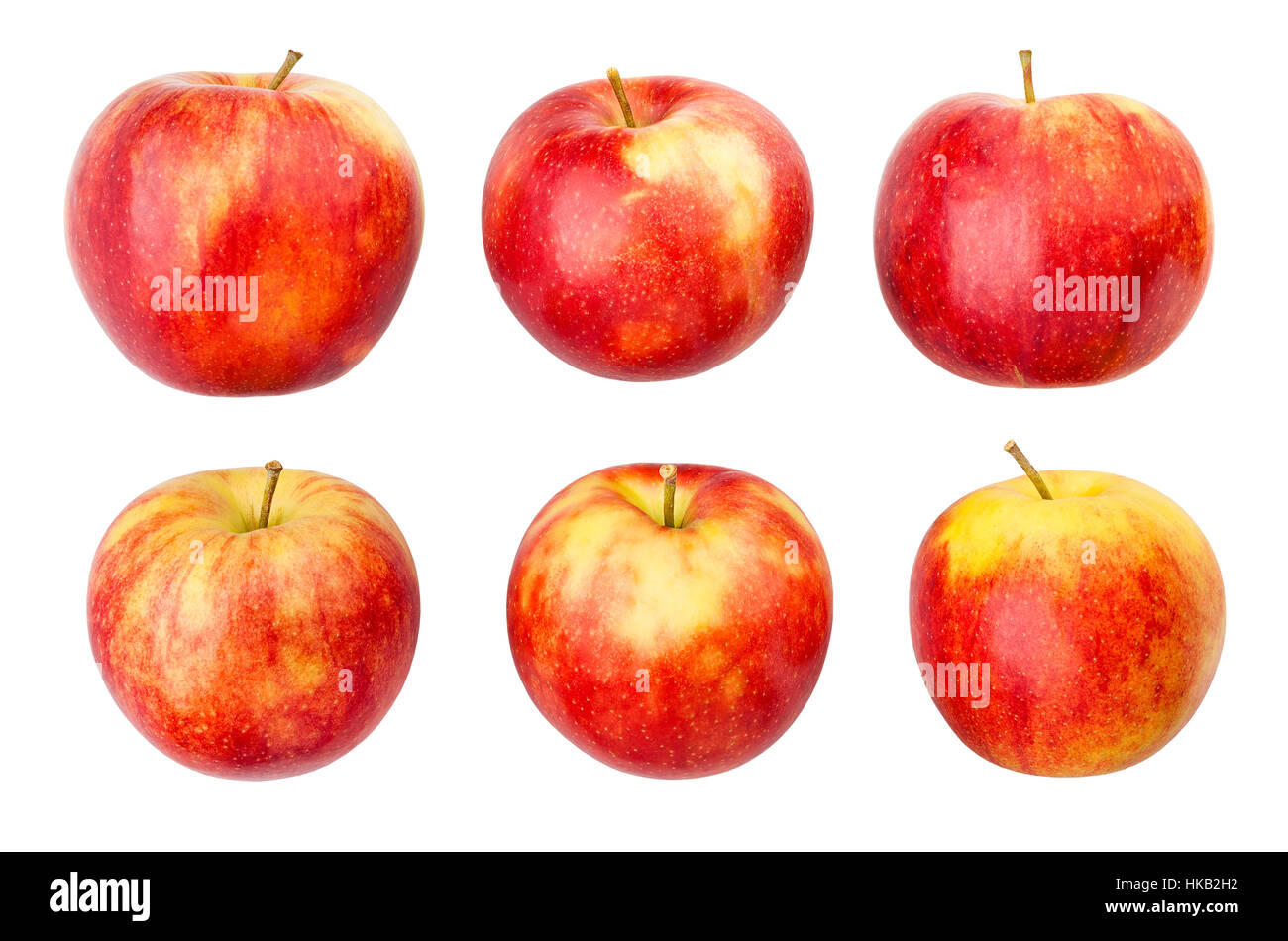red apples isolated Stock Photo - Alamy
