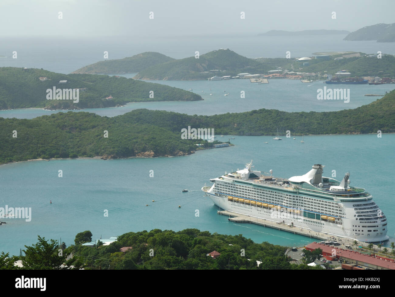 Aerial view of st thomas hi-res stock photography and images - Alamy