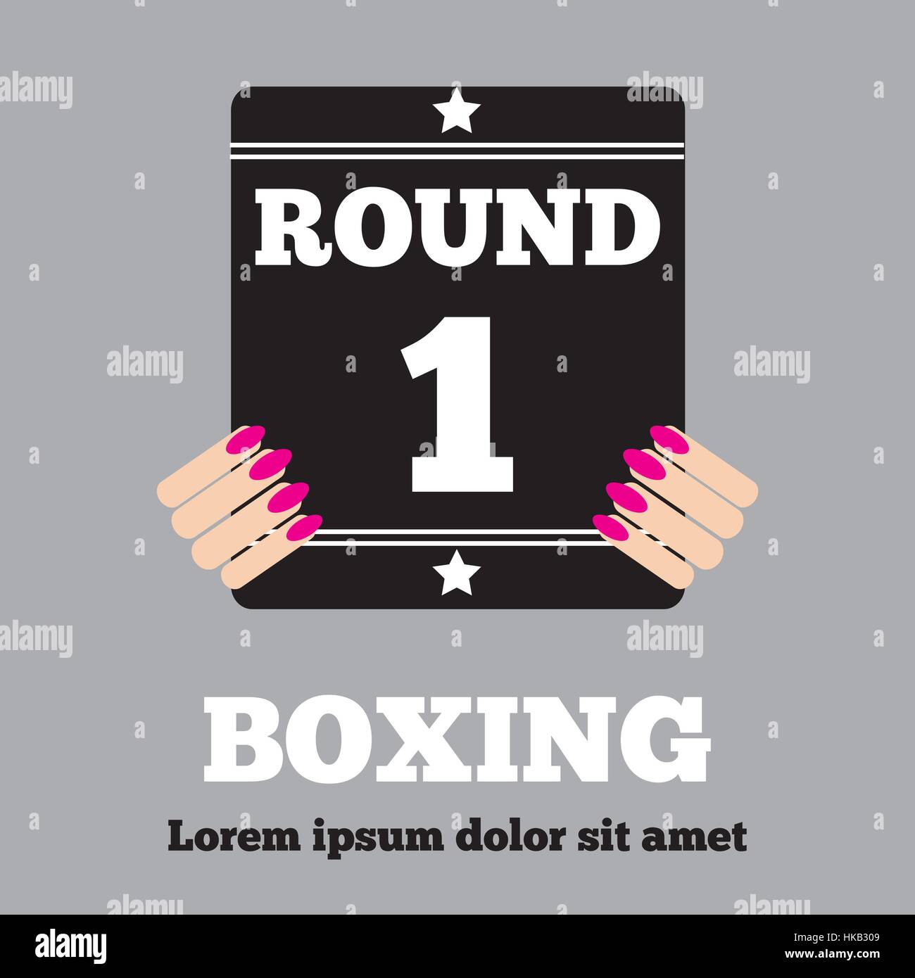 Recreational boxing Stock Vector Images - Alamy