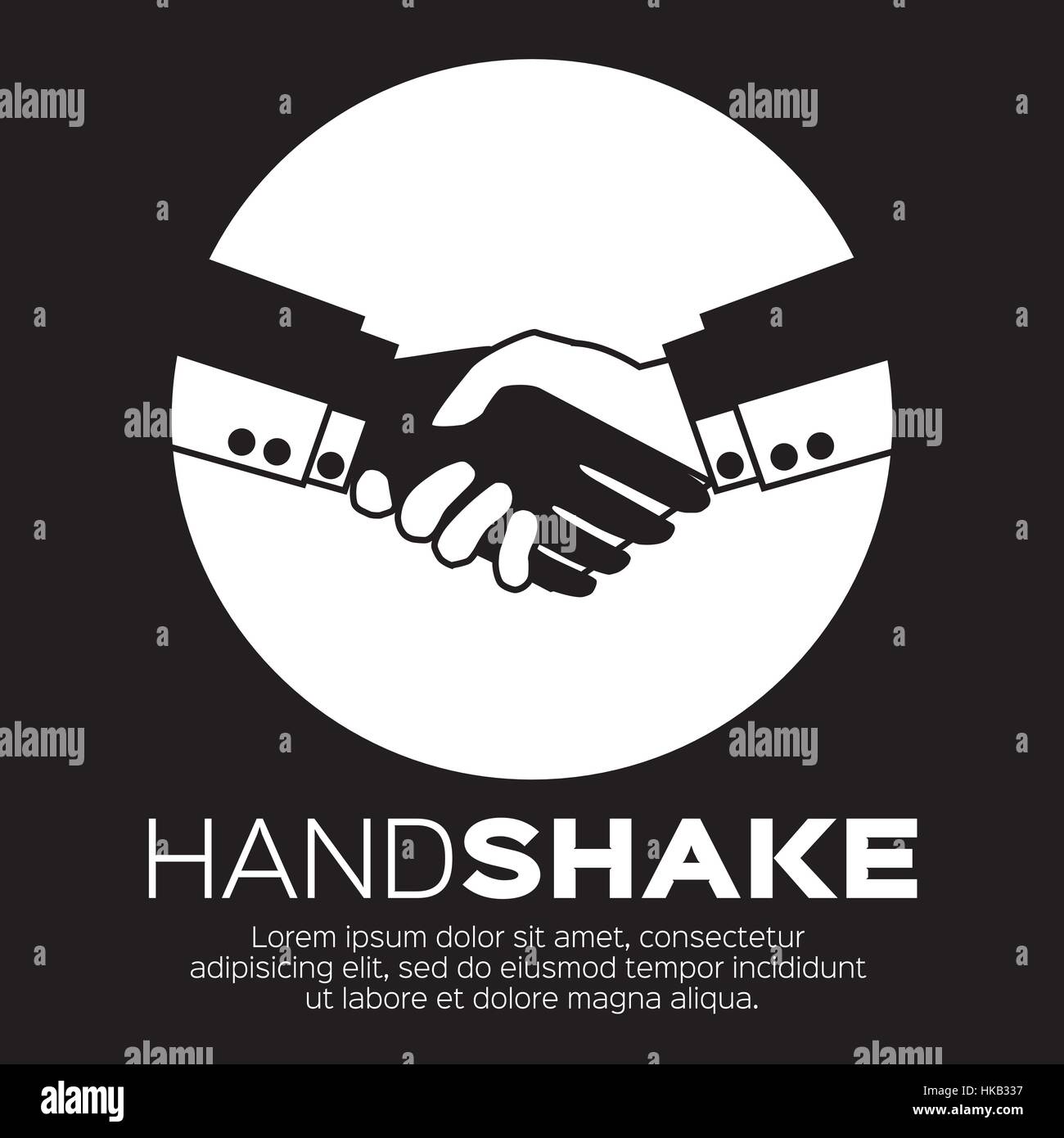 Deal making icon vector hi-res stock photography and images - Alamy