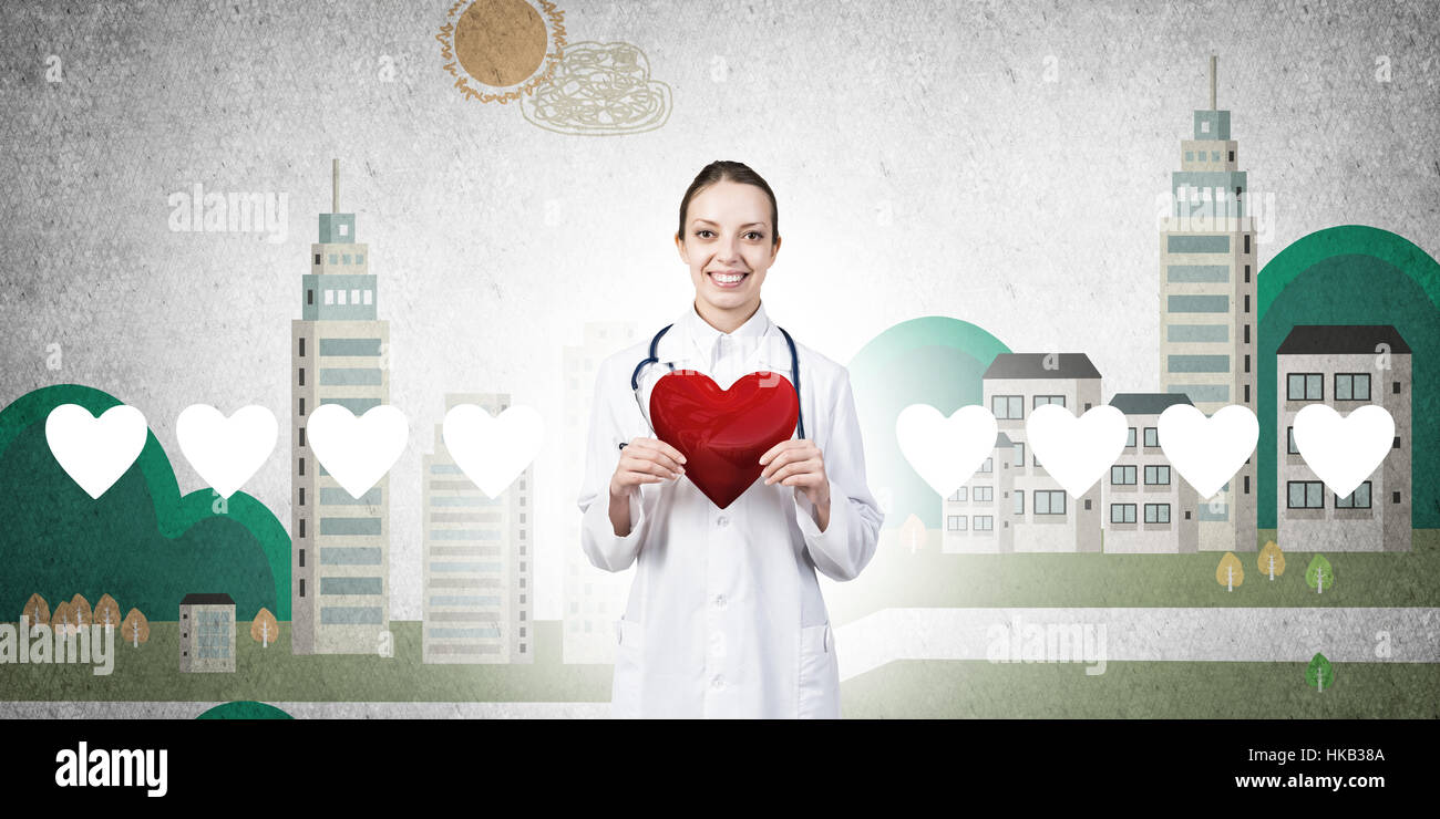 Check your heart health Stock Photo - Alamy