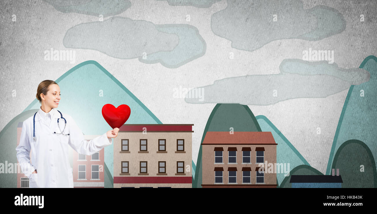 Check your heart health Stock Photo - Alamy