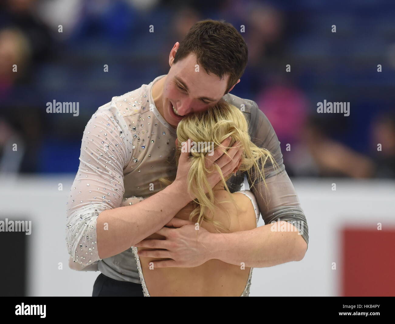 Ostrava, Czech Republic. 26th Jan, 2017. ALIONA SAVCHENKO and BRUNO ...