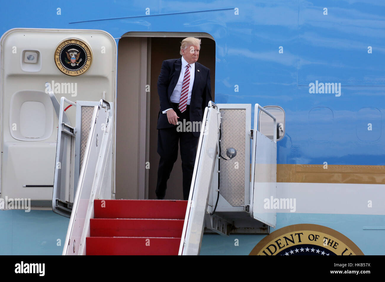 Philadelphia, USA. 26th Jan, 2017. President Donald J Trump pictured ...