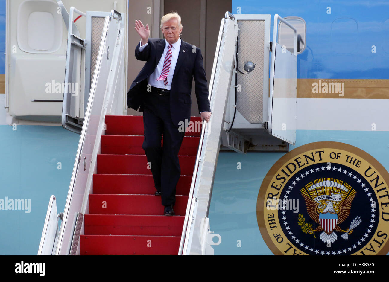 Philadelphia, USA. 26th Jan, 2017. President Donald J Trump pictured ...