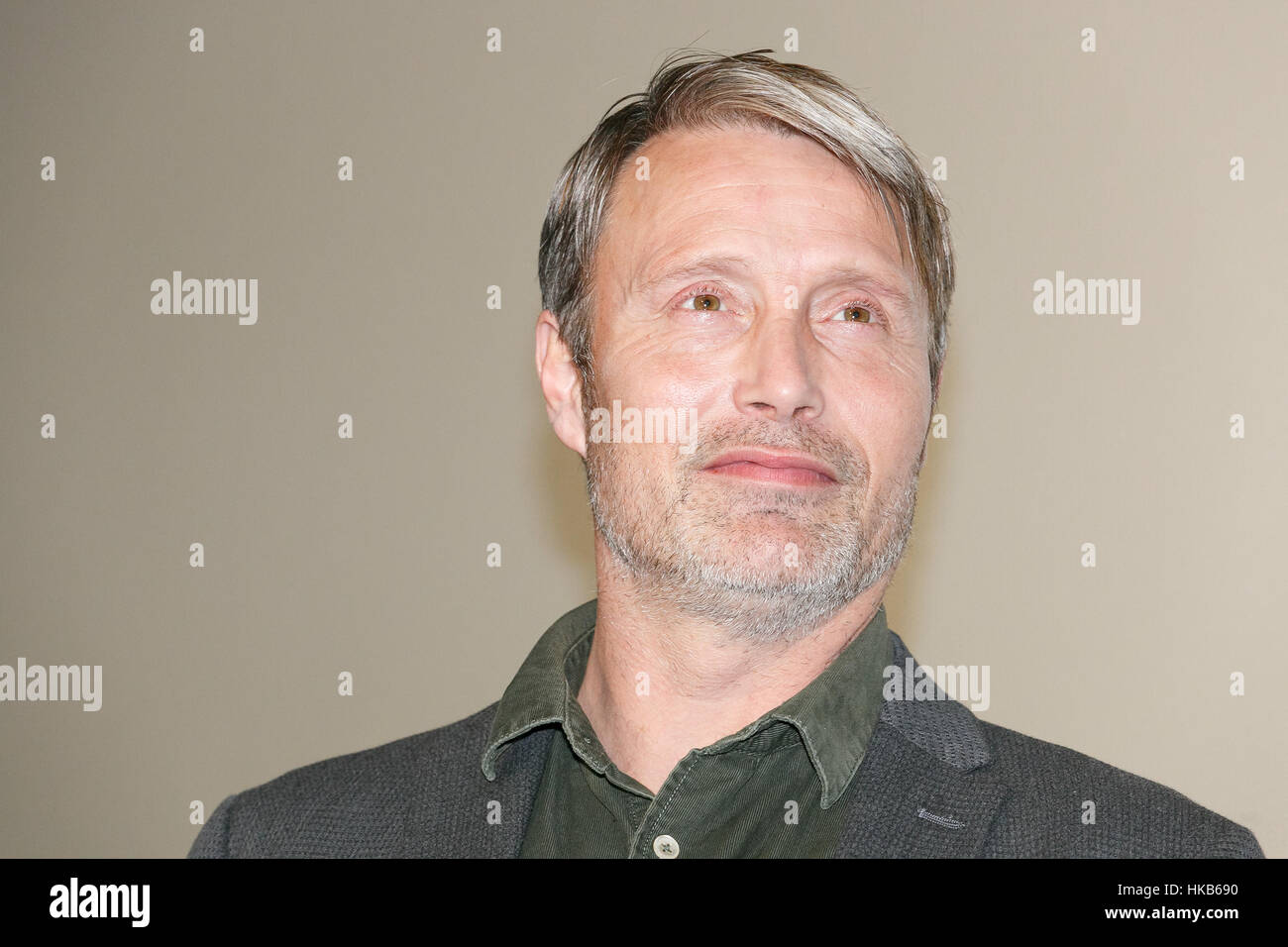Tokyo, Japan. 27th Jan, 2017. Danish actor Mads Mikkelsen attends a ...