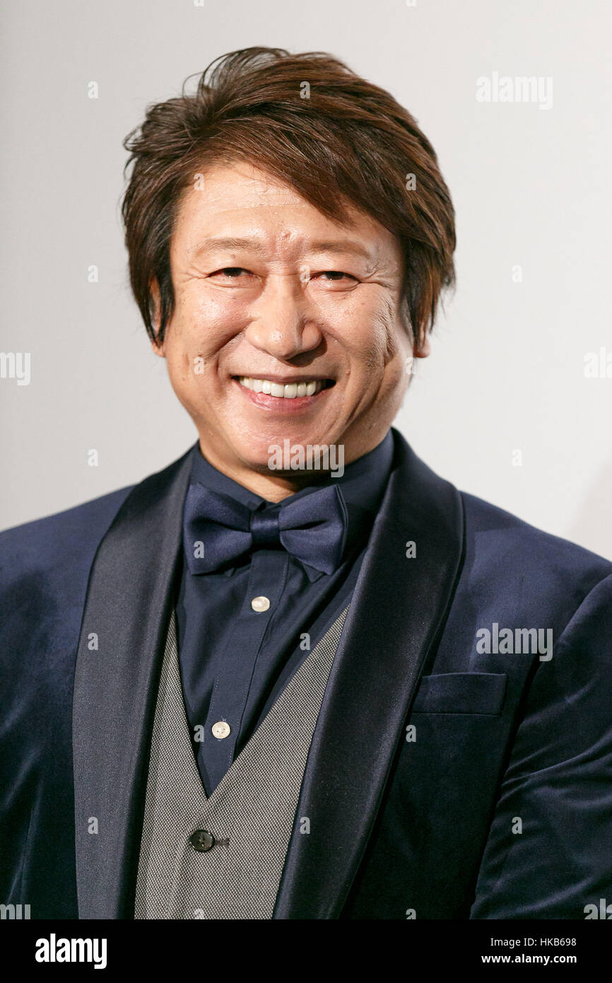 Tokyo, Japan. 27th Jan, 2017. Japanese voice actor Kazuhiko Inoue ...