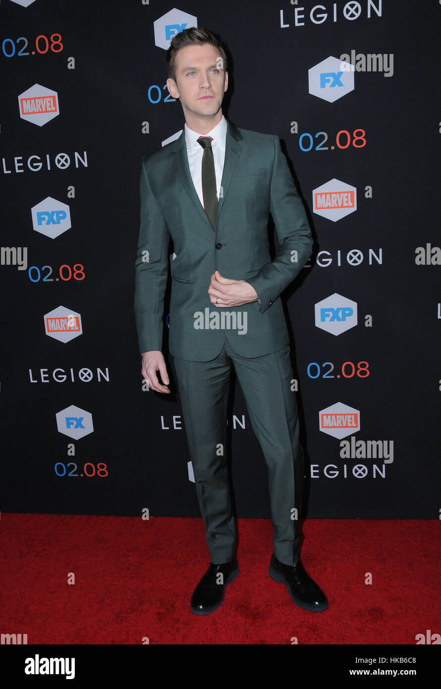 West Hollywood, California, USA. 26th Jan, 2017. Dan Stevens. FX's ...