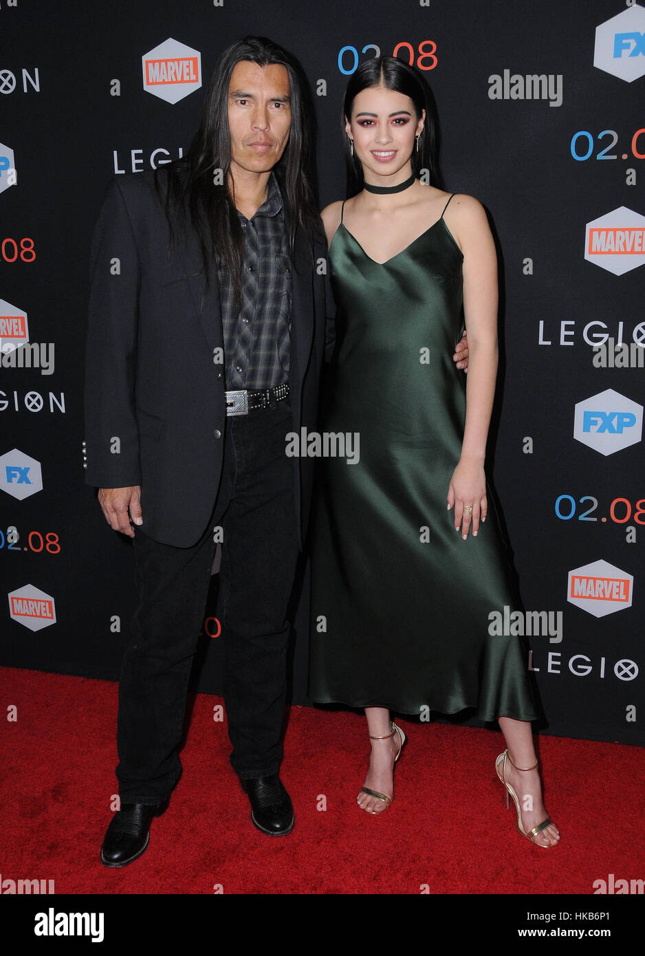 West Hollywood, California, USA. 26th Jan, 2017. David Midthunder ...