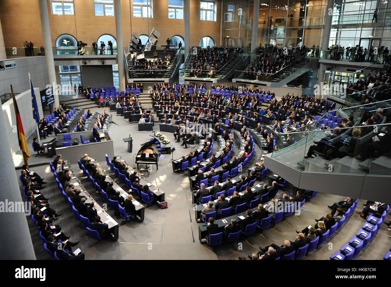 Berlin, Germany. 27th Jan, 2017. President of the German parliament ...