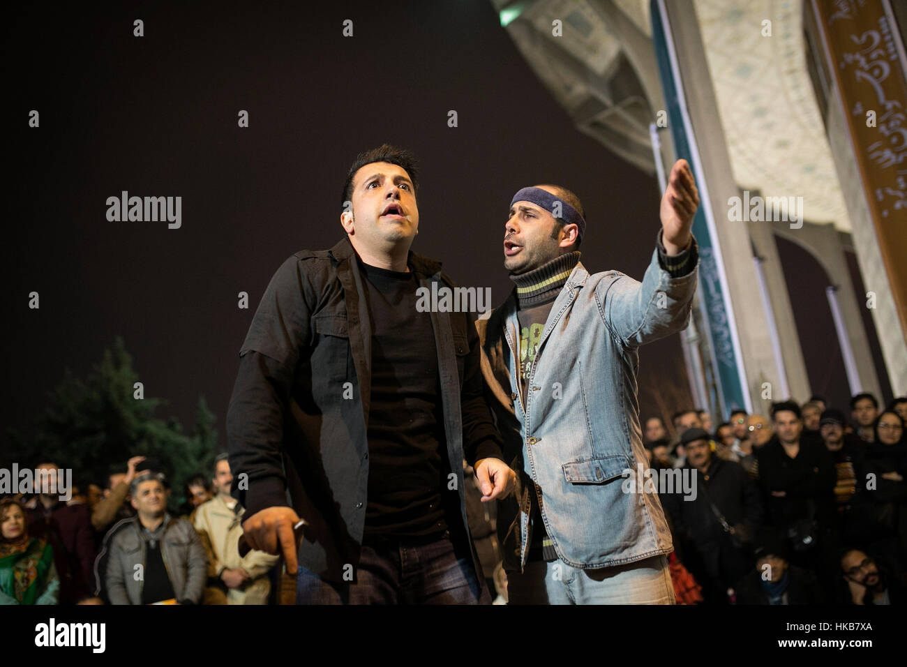 Downtown actors hi-res stock photography and images - Alamy