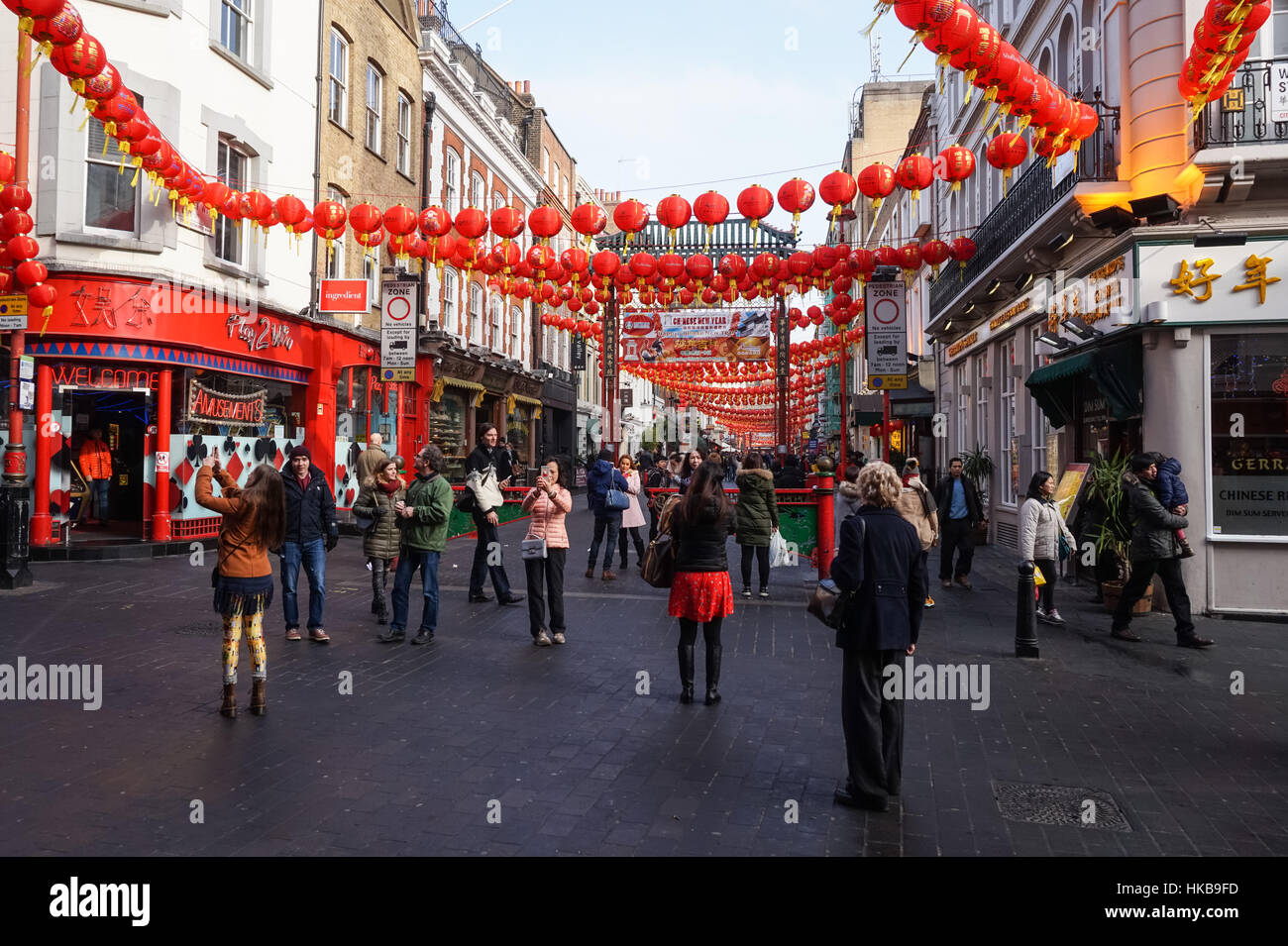 Chinatown in London, England, United Kingdom, UK Stock Photo - Alamy