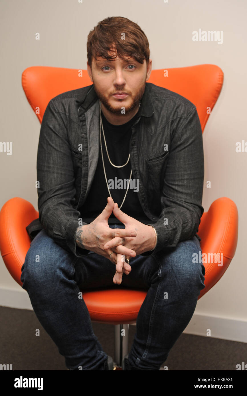 Hollywood, FL, USA. 27th Jan, 2017. James Arthur poses for a portrait ...