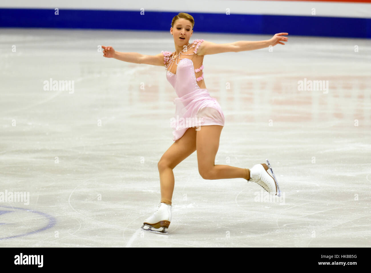 Ostrava, Czech Republic. 27th Jan, 2017. Maria Sotskova of Russia ...