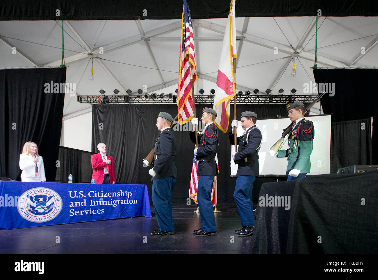Jrotc Color Guard High Resolution Stock Photography and Images - Alamy