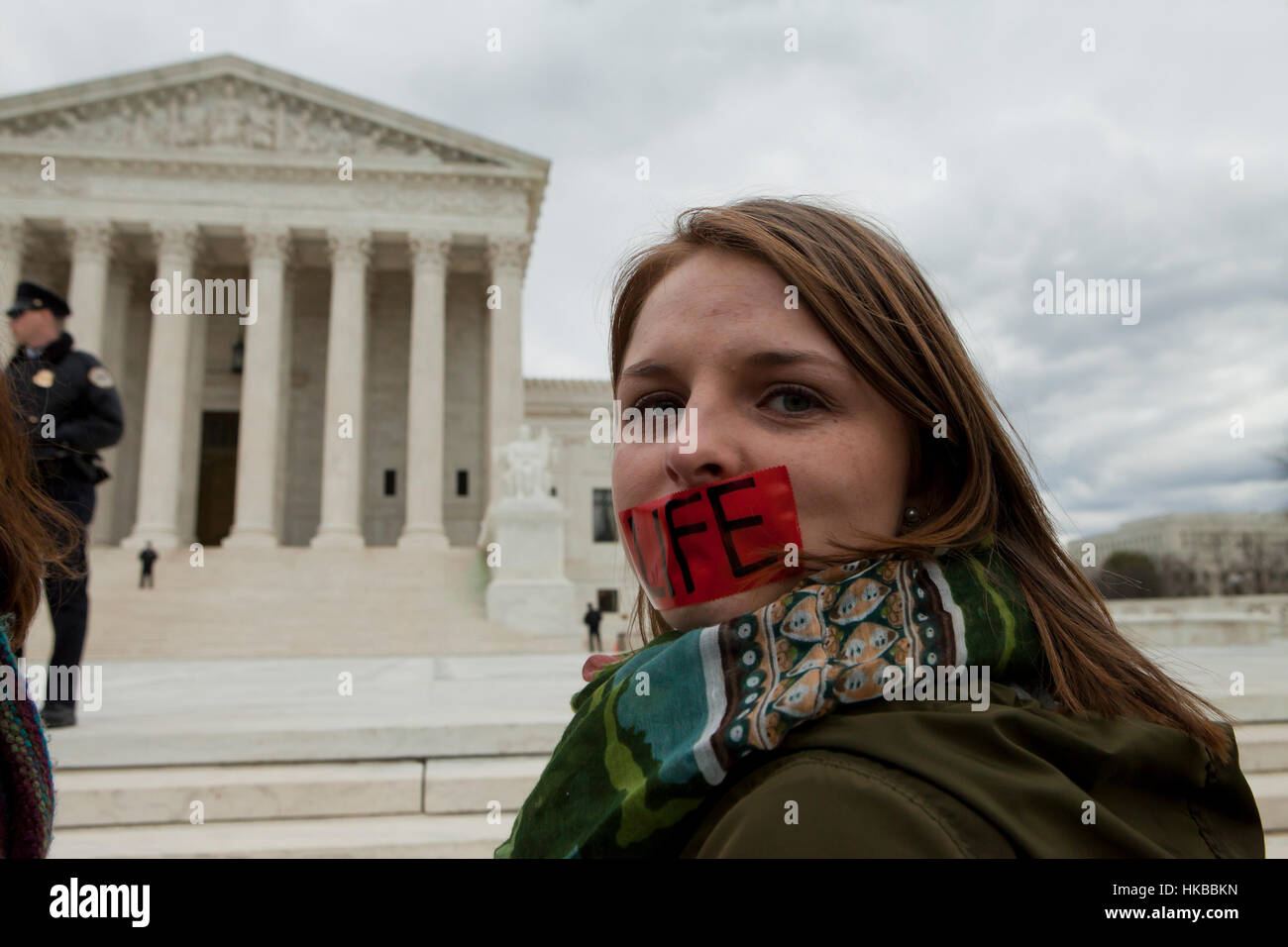 Washington, DC, USA. 27th January, 2017.Thousands of pro-life activists ...
