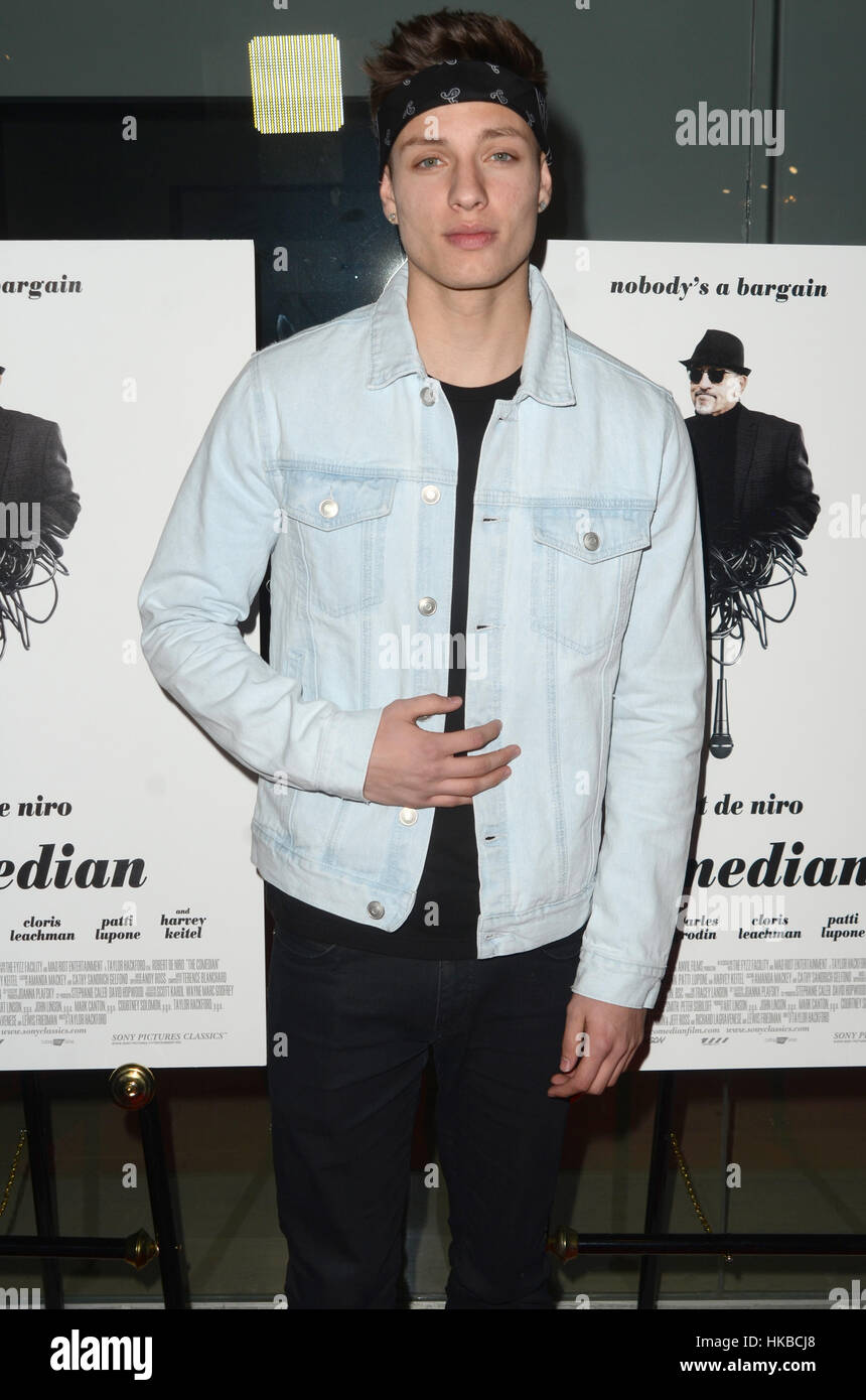 West Hollywood, Ca. 27th Jan, 2017. Matt Rife at the premiere of Sony ...
