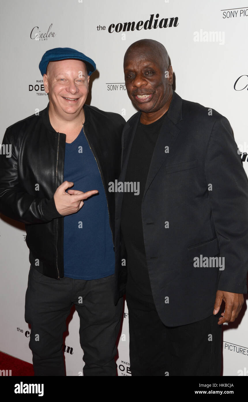 West Hollywood, Ca. 27th Jan, 2017. Jimmie Walker and Jeff Ross at the ...