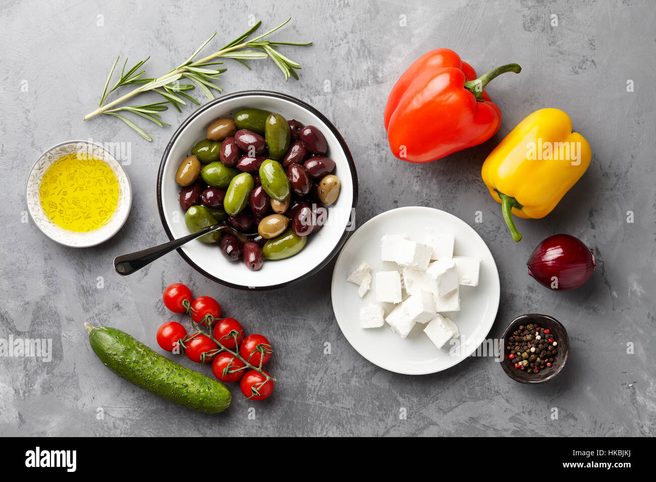 Salad main hi-res stock photography and images - Alamy