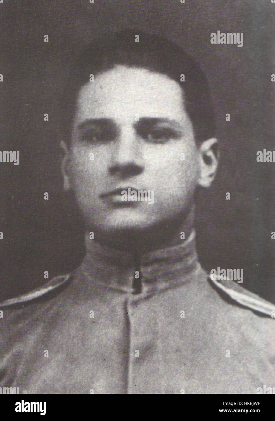 A portrait of Ismael Nery, a Brazilian painter and visual artist ...