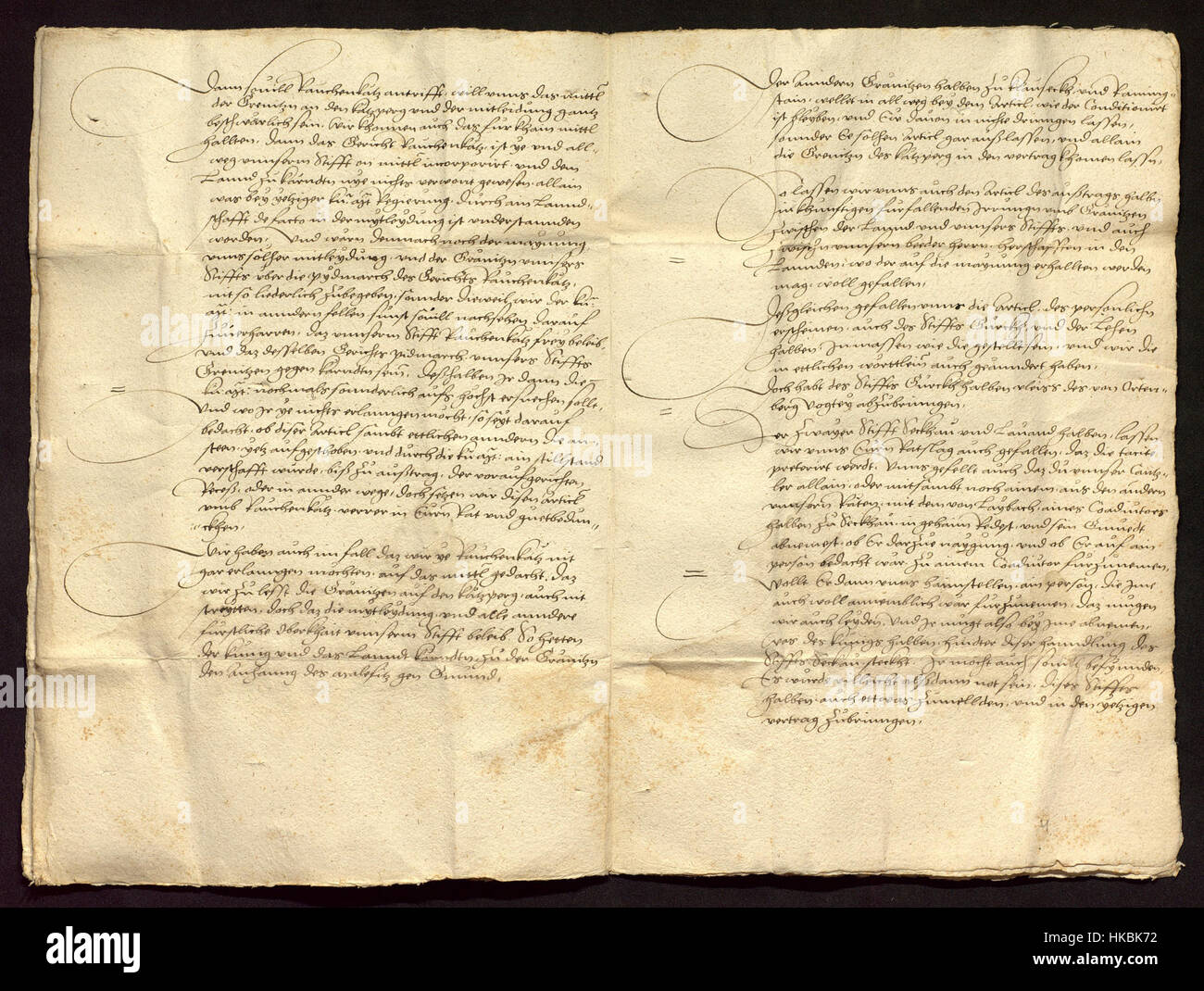 The 'Rezess von Wien' from 1535 is an important historical document ...