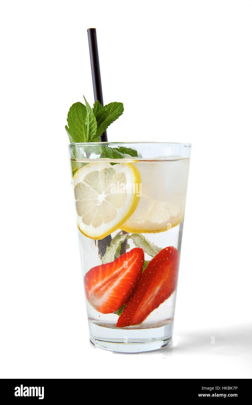 Pink lemonade lemon lime Cut Out Stock Images & Pictures - Alamy