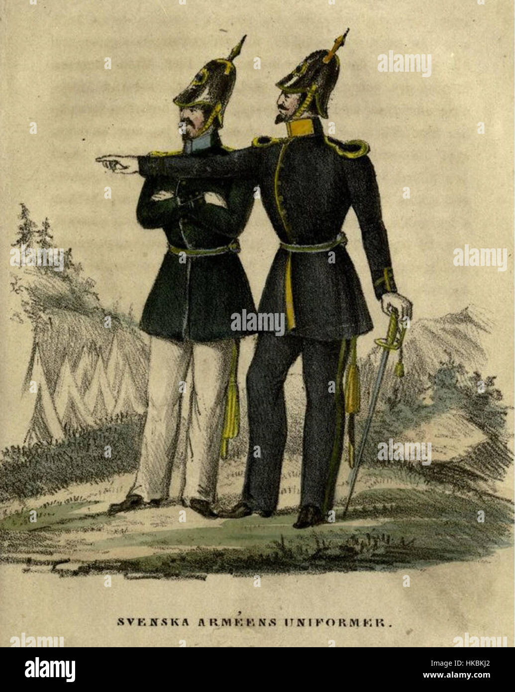 'Vapenrockm 1845' is an artwork depicting the Vapenrock fortress ...