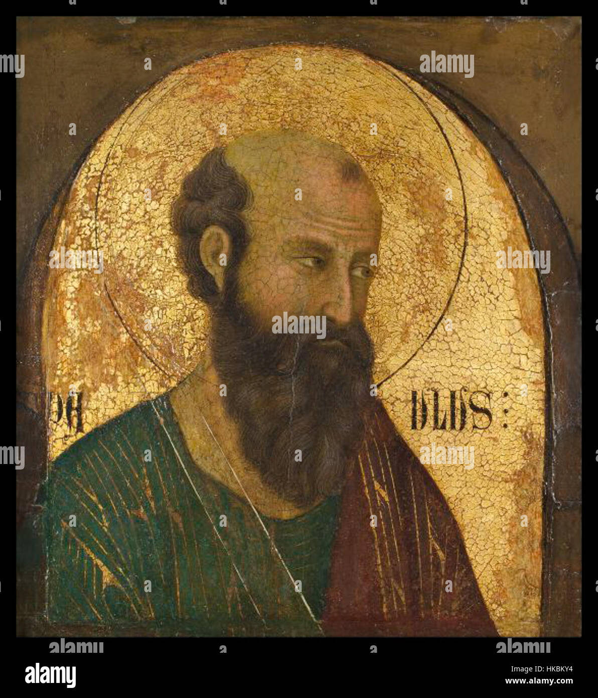 The 'Saint Paul' artwork by the Badia a Isola Master dates from 1315 ...