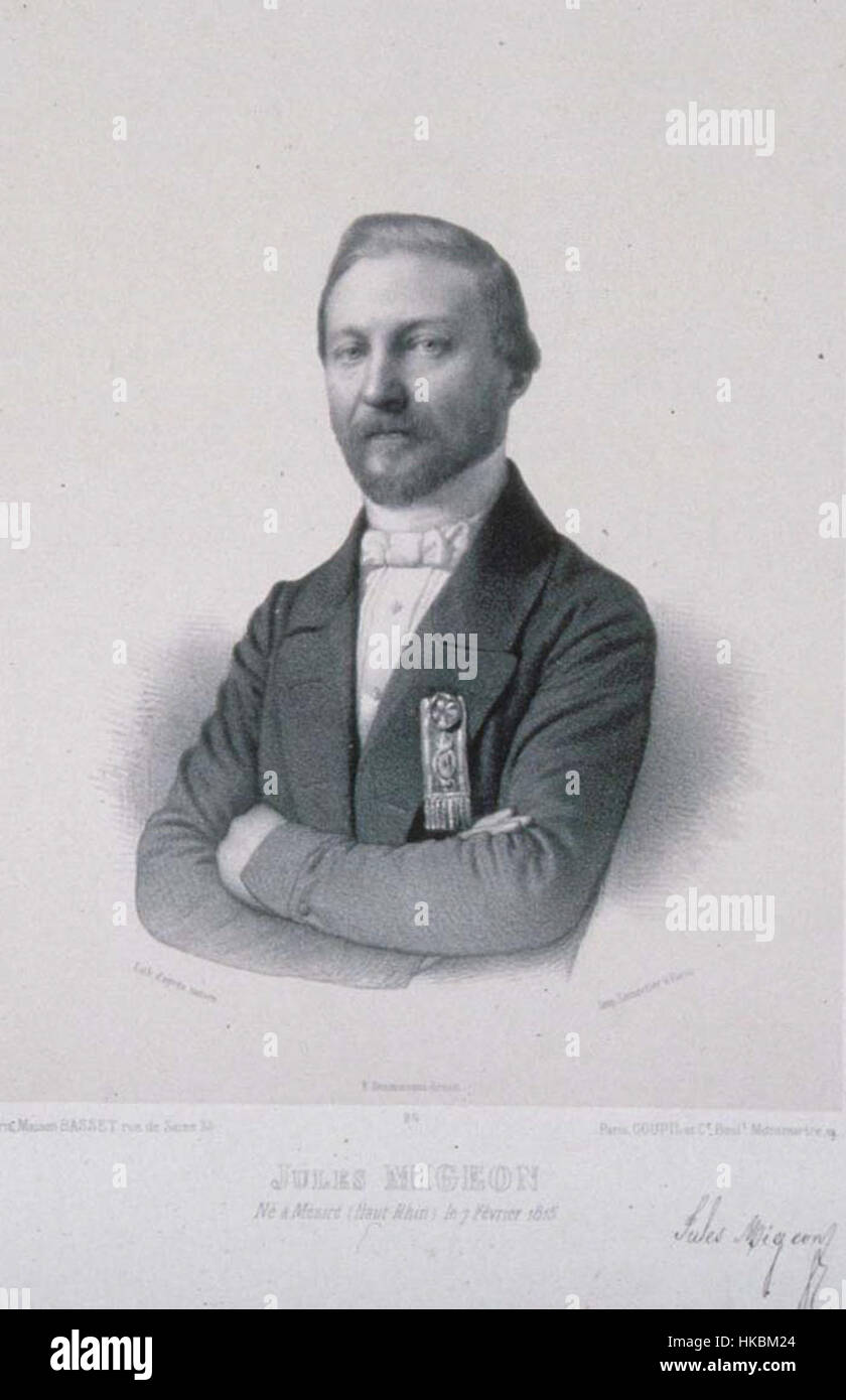 Jules Migeon was an artist known for his distinctive style of painting ...