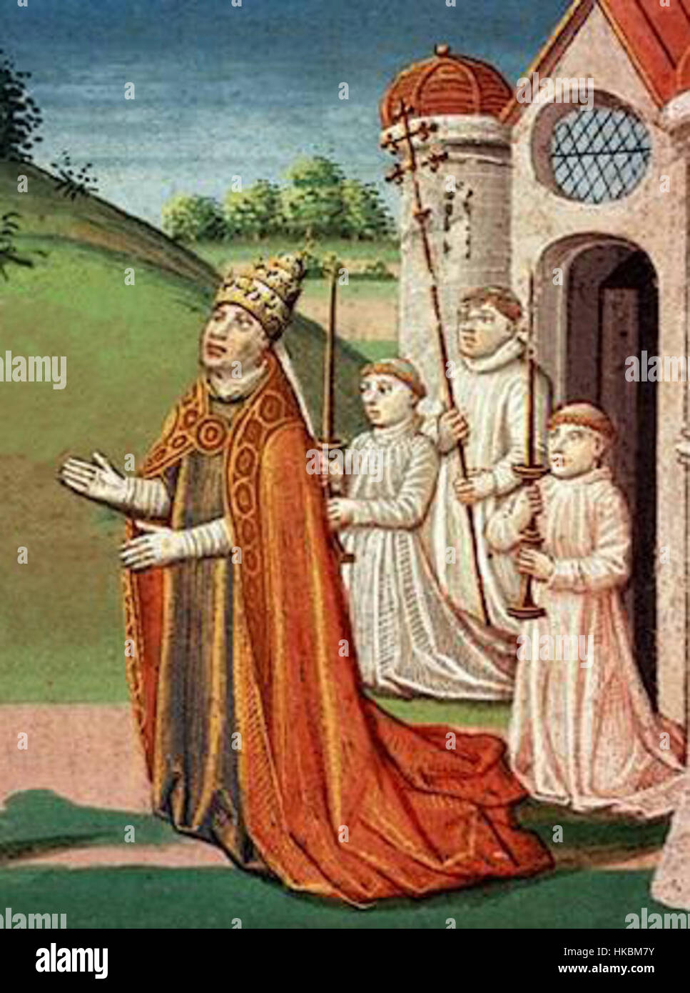 Pope Adrian I was pope from 772 to 795 and was known for his role in ...