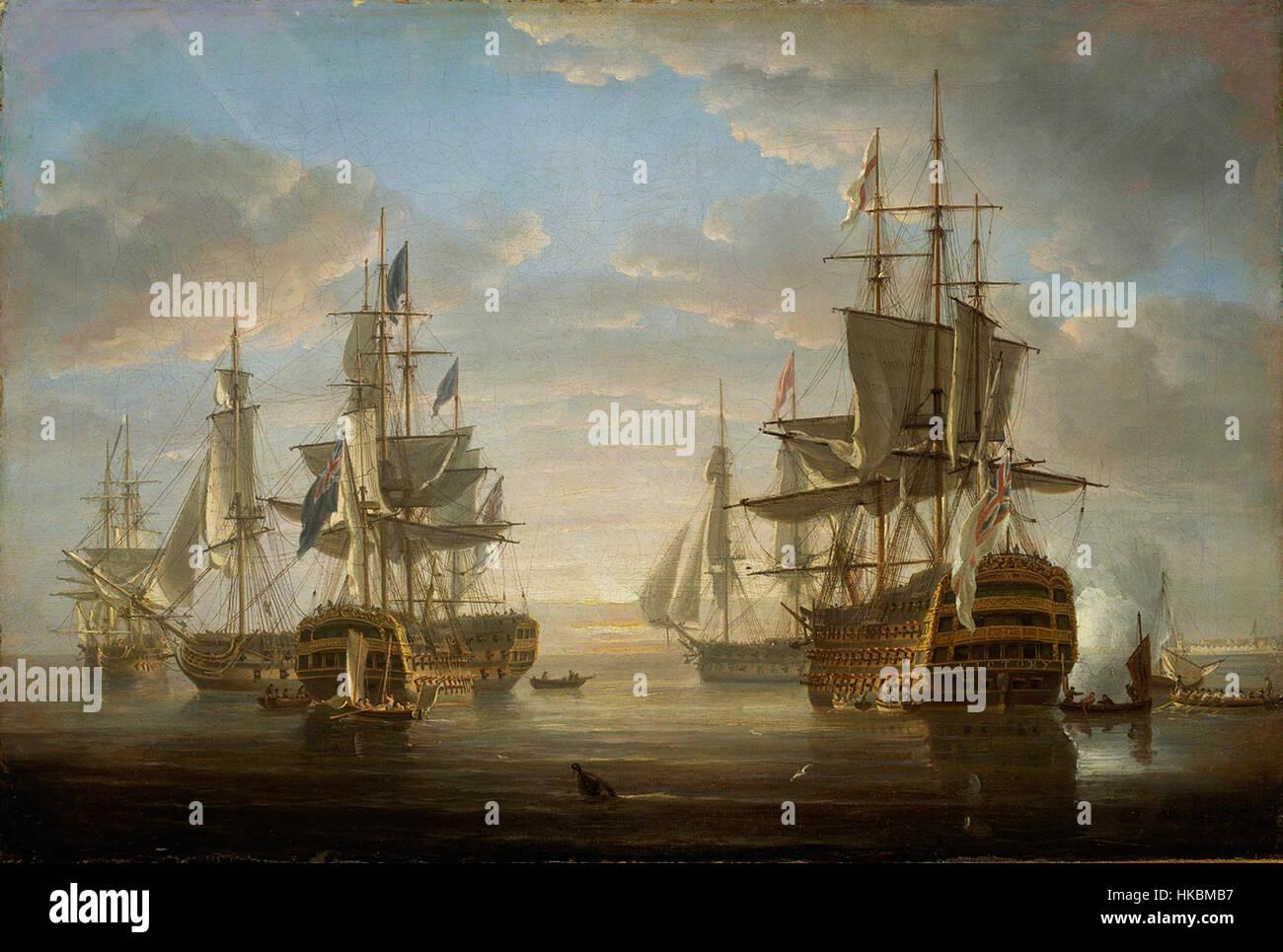 Napoleonic war ships hi-res stock photography and images - Alamy