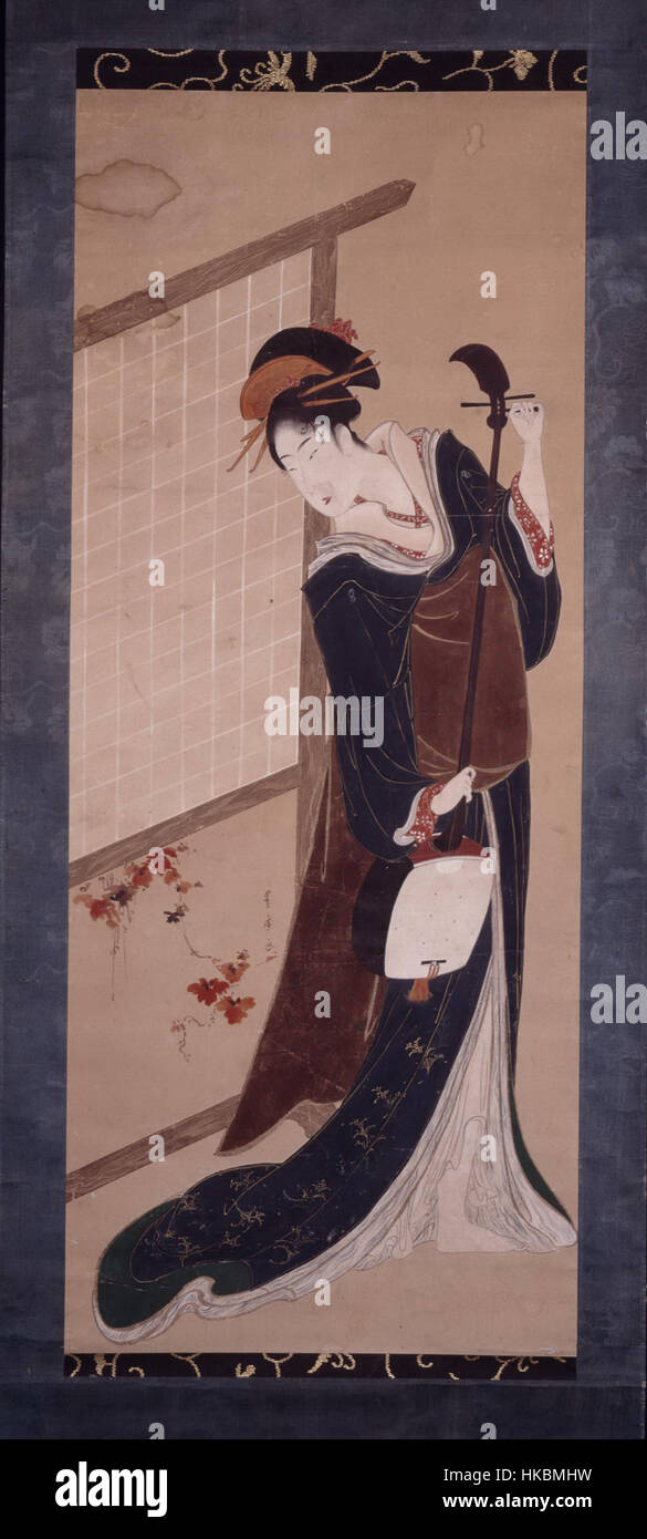 Utagawa Toyoharu's work is a prime example of Japanese woodblock ...