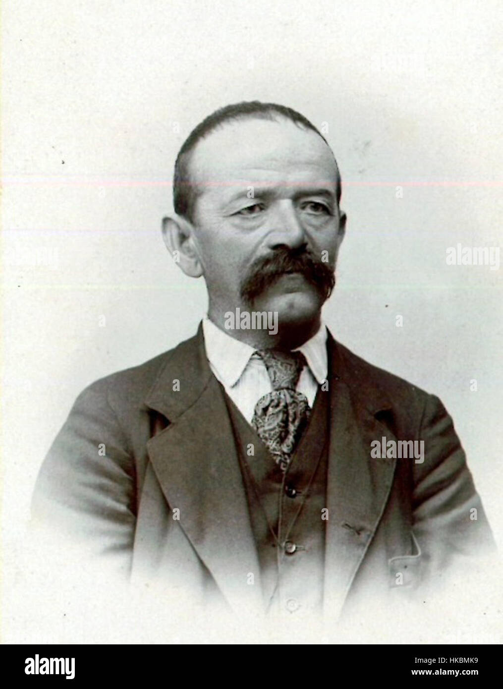 This portrait of Georg Reinisch (1837-1924), brother of LSR, captures ...