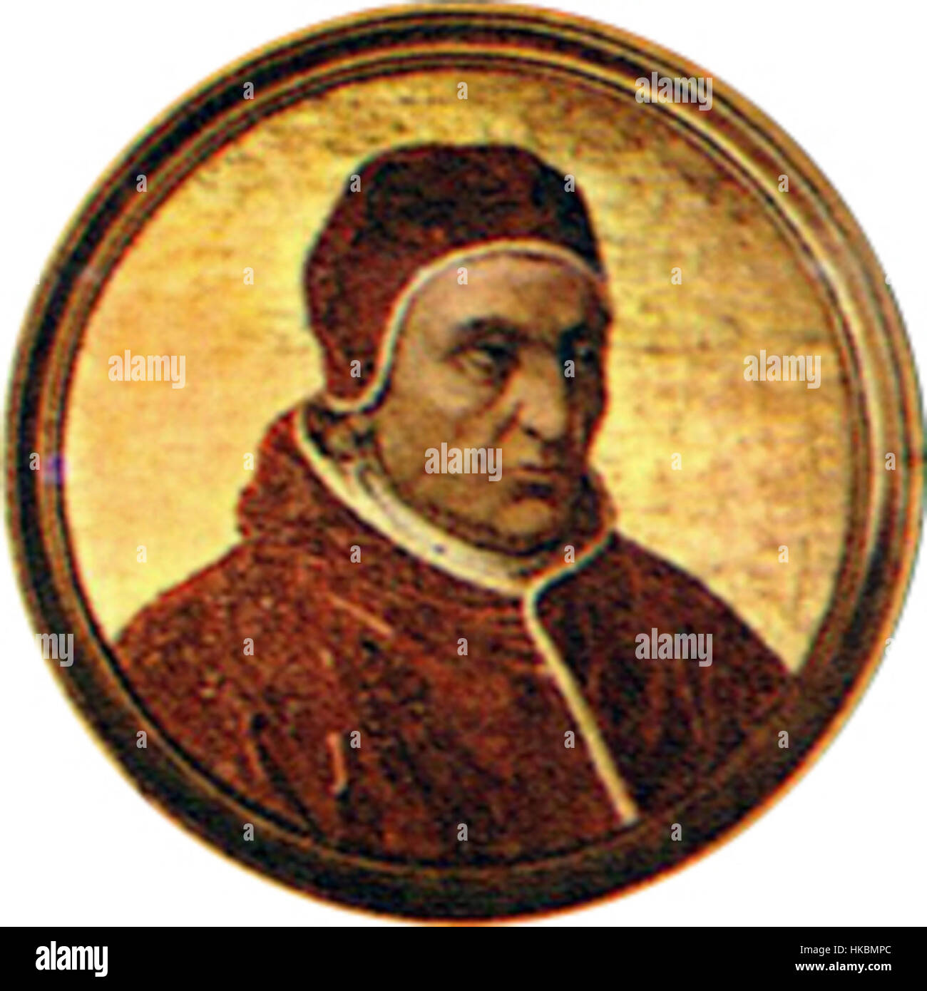 Pope Innocent VII, depicted in this painting, was a pope who served ...