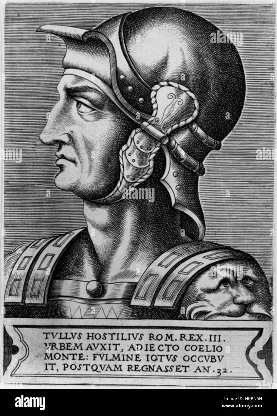 *Tullus Hostilius* was the third king of Rome, known for his military ...