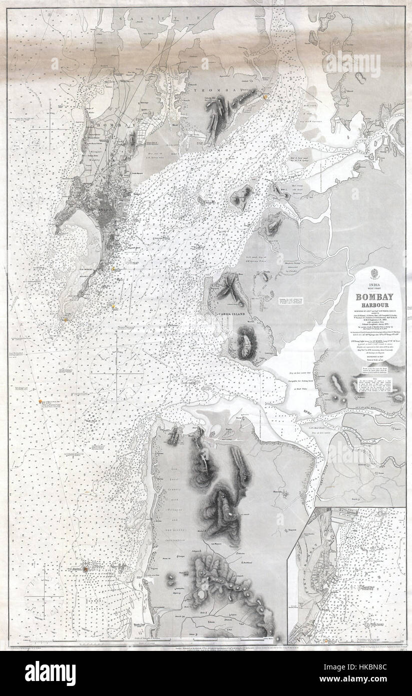 Antique map of india british hi-res stock photography and images - Alamy