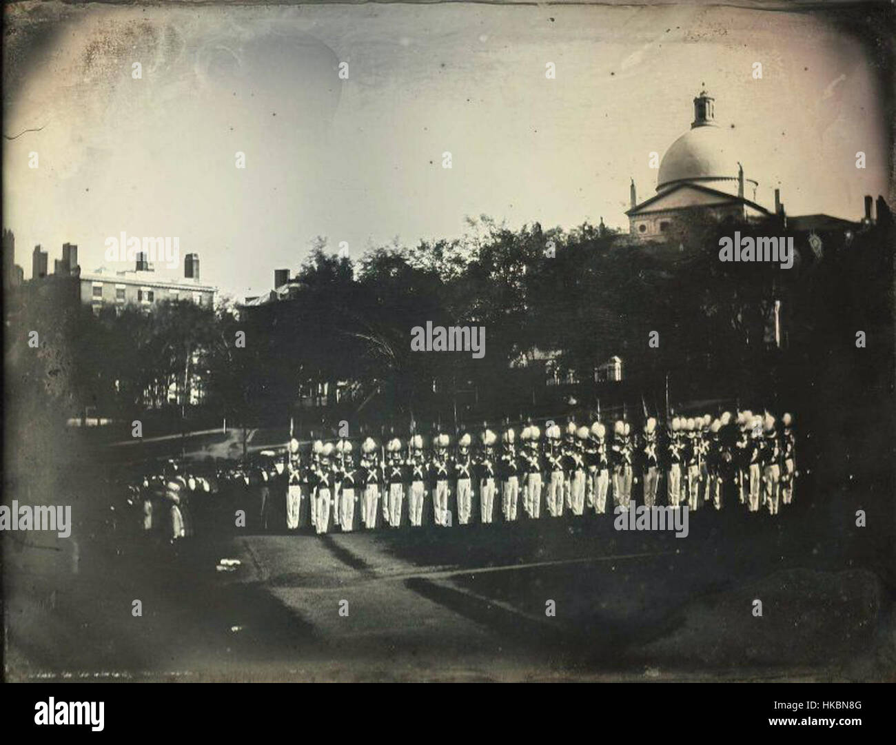 *Muster BostonCommon* by Southworth and Hawes is a 19th-century ...