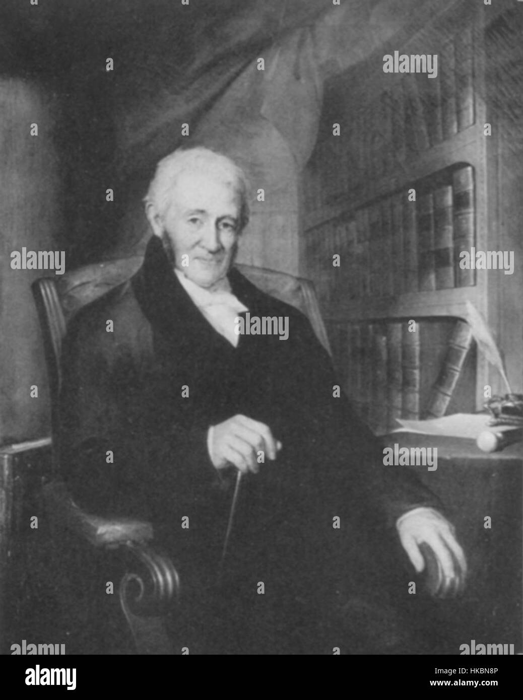 This 1856 portrait of Thomas Dowse, painted by Moses Wight, captures ...